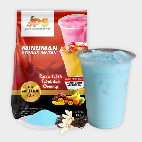 JPS Bubuk Vanilla Blue Plain | Tokobubuk